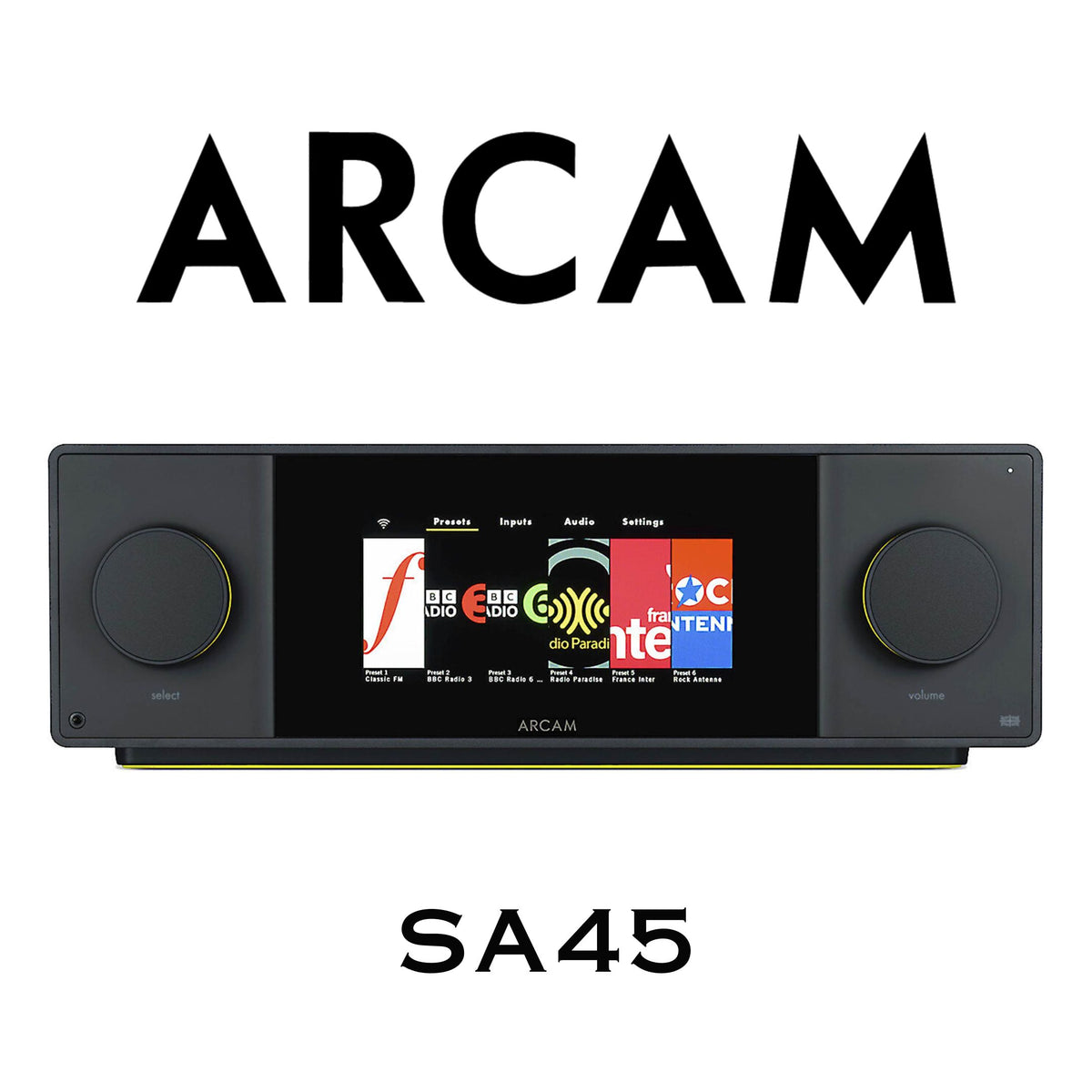 ARCAM SA45 : Amplificateur stéréo streamer tout-en-un 180W par canal