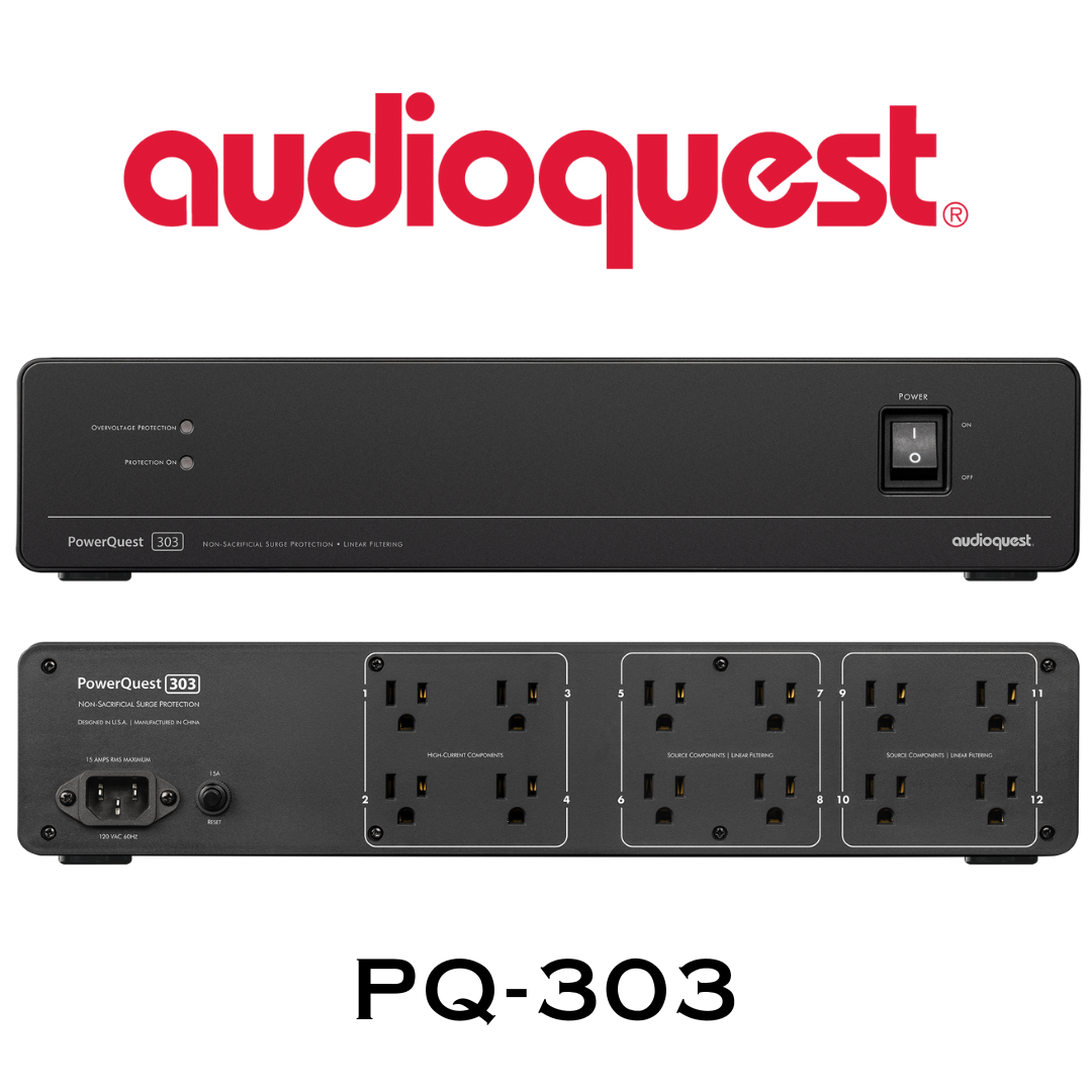 Audioquest PowerQuest PQ-303 - Barre à 12 prises + Cordon PQ-415 2M ...
