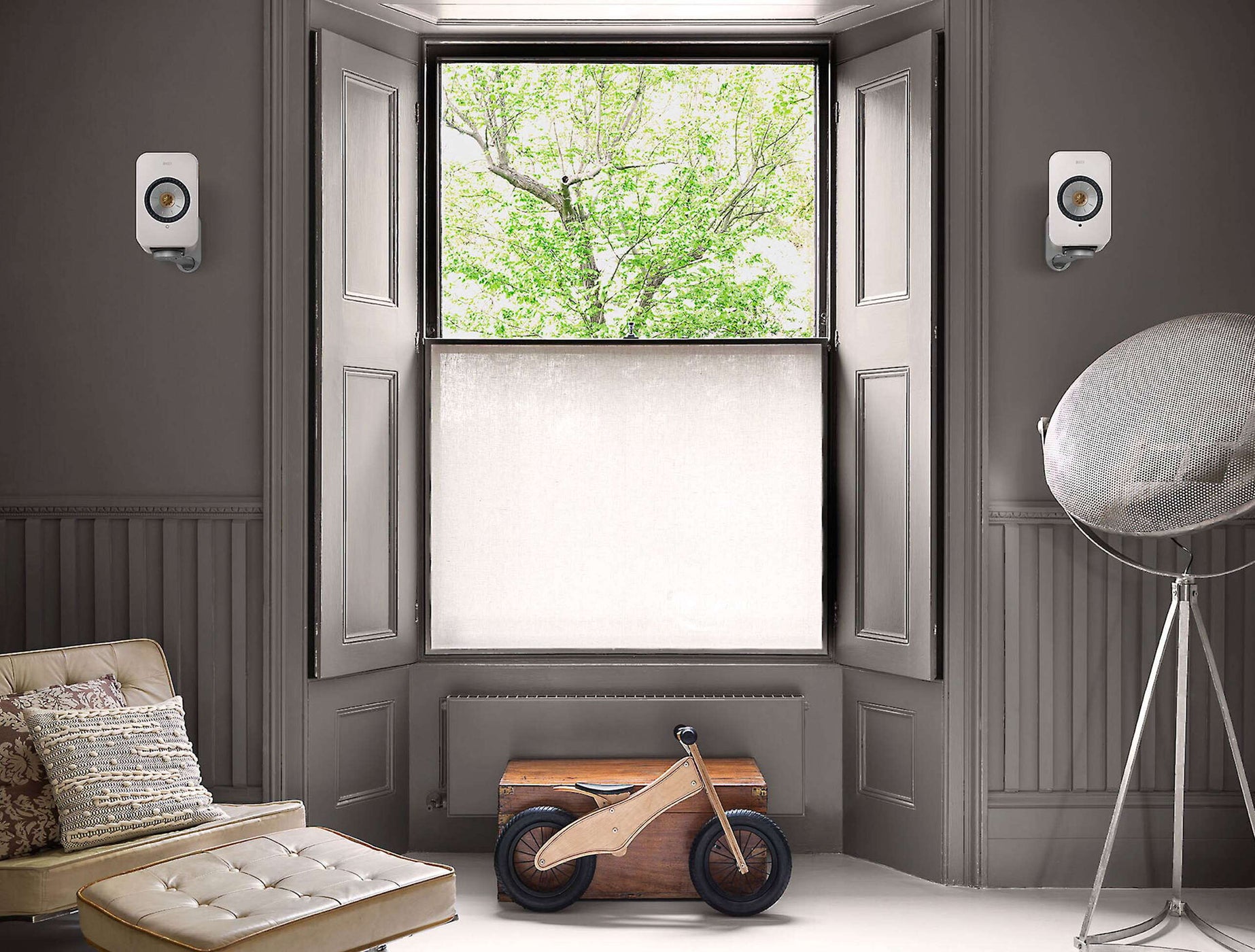 KEF B1 | Supports muraux pour enceintes amplifiées KEF LSX II