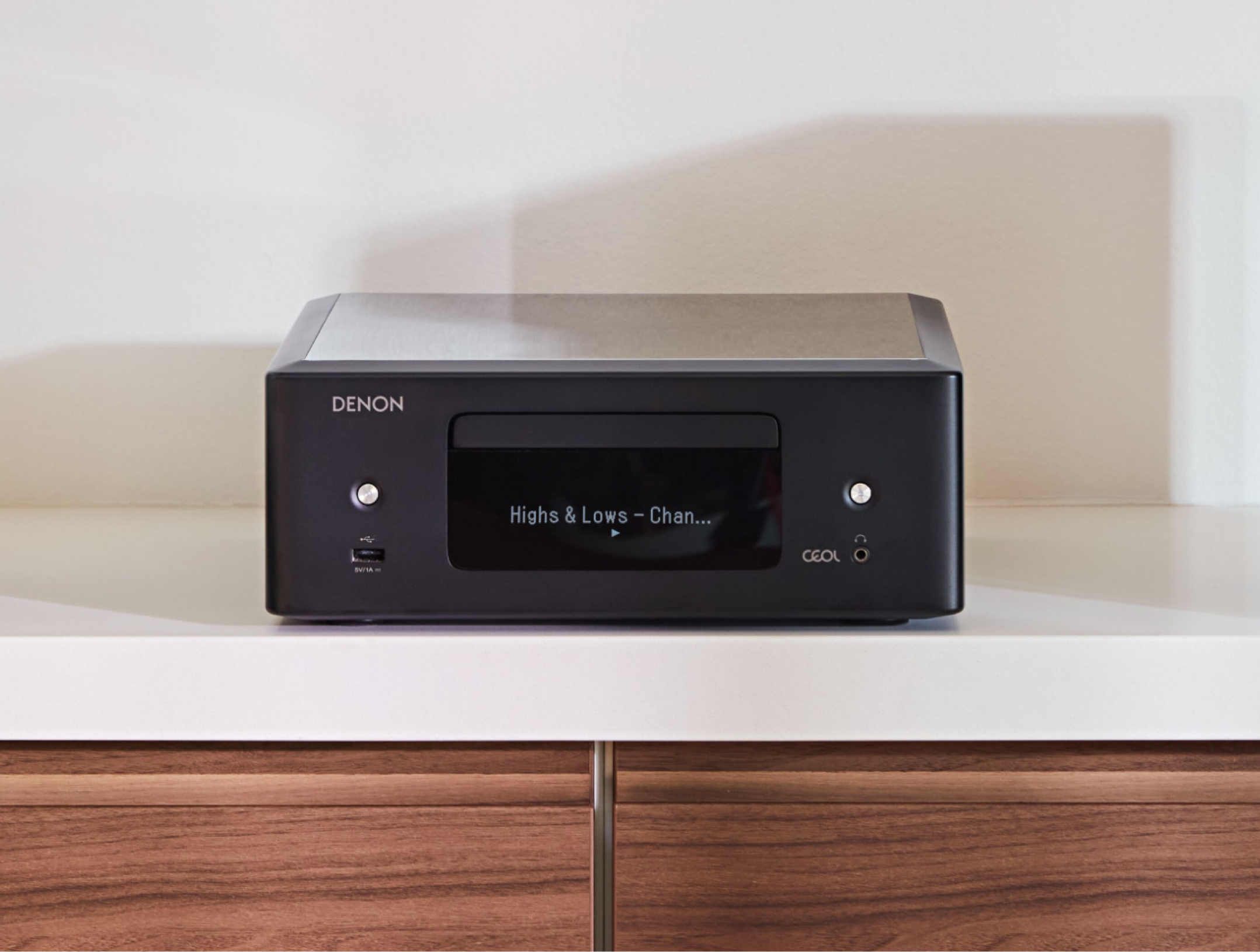 CEOL RCD-N12 - Mini chaîne 2 x 65 W Hi-Fi tout-en-un avec lecteur CD