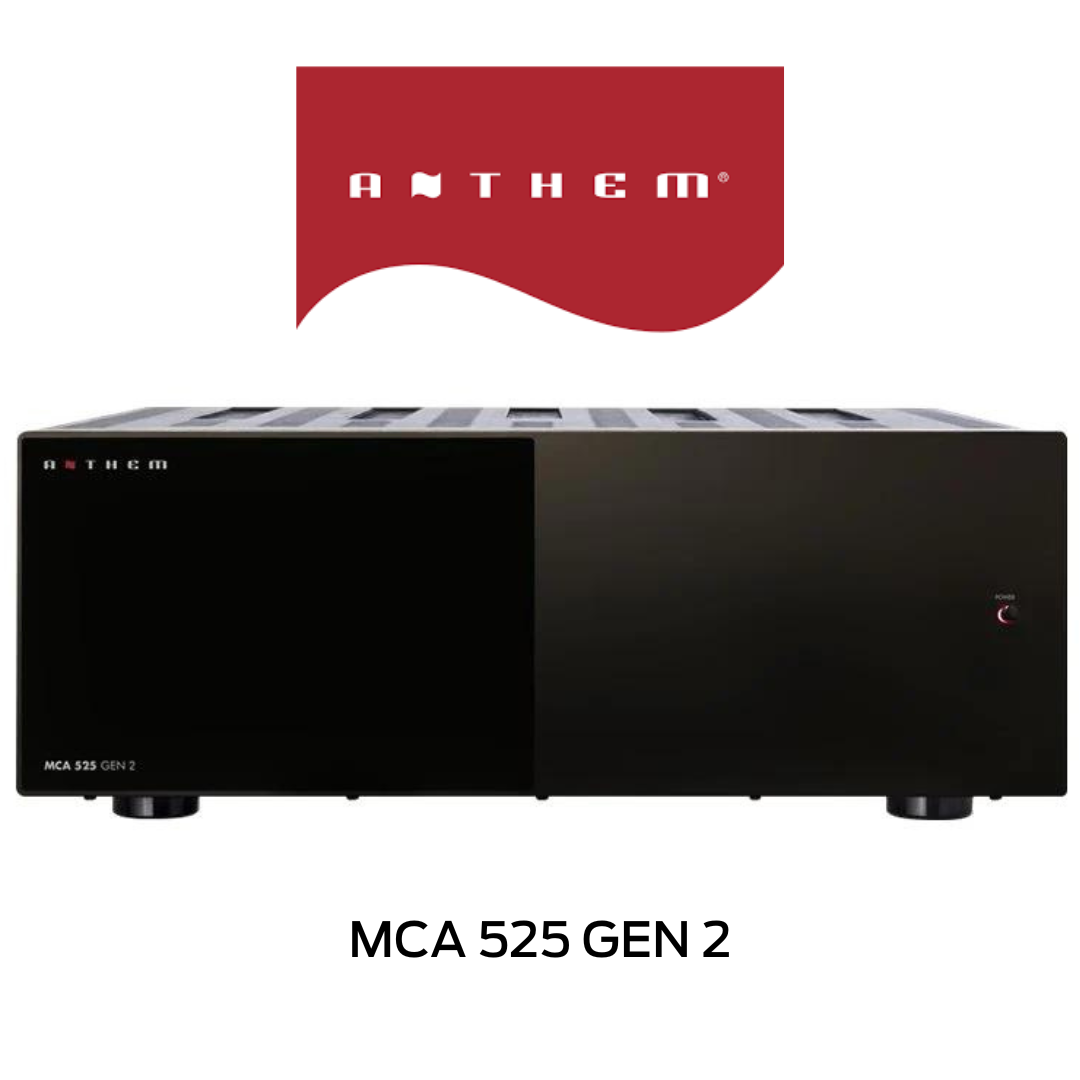 Anthem MCA 525 Gen 2 - Amplificateur de puissance 225W/canal 5 Canaux
