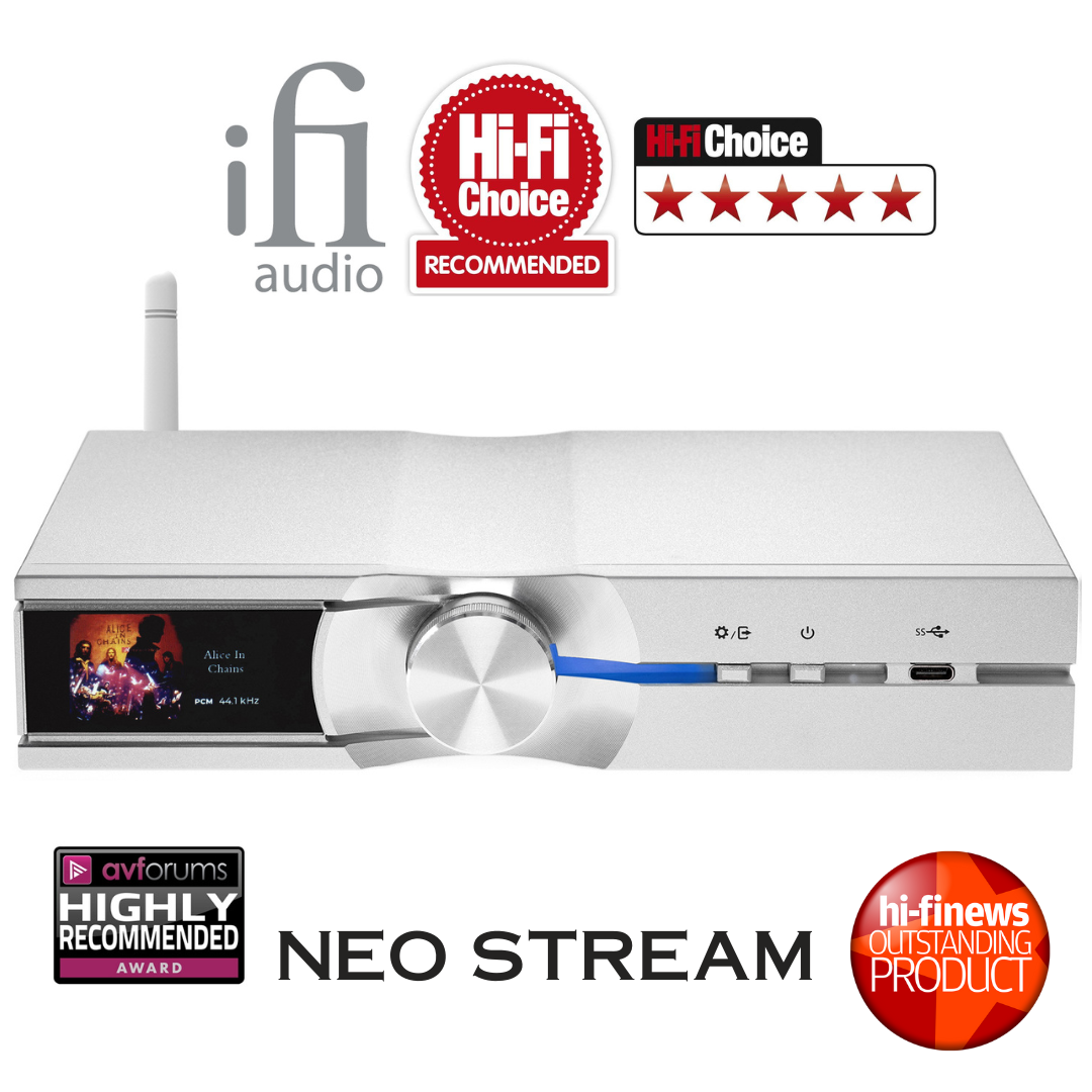 iFi Audio NeoStream - Lecteur réseau avec DAC Hi-Res à 4 canaux