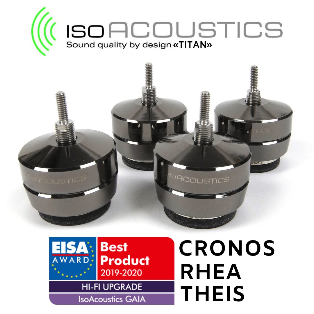 GAIA TITAN CRONOS (4) - Amortisseurs de vibrations enceintes 620 lbs