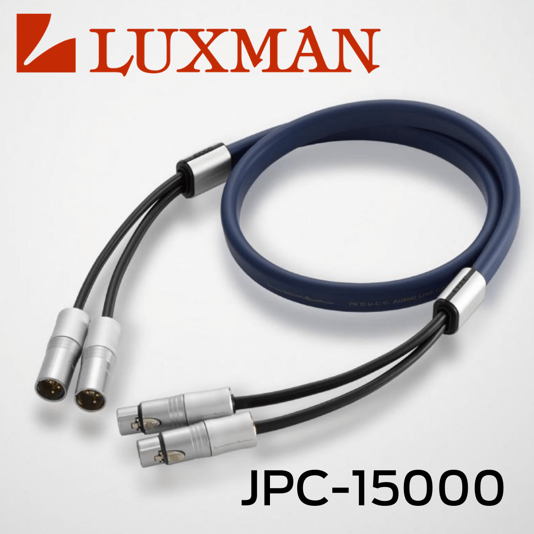 Luxman JPC-15000 - Câbles XLR de référence (paire 1.3 m)