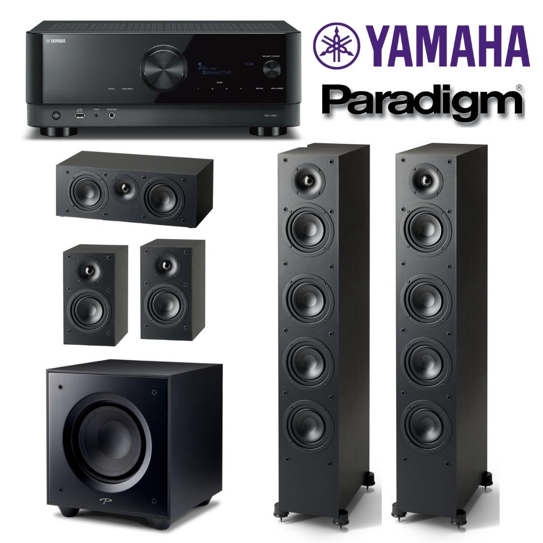 Yamaha RXV6A - Paradigm SE6000 + SE2000C + SEATOM + Defiance V10