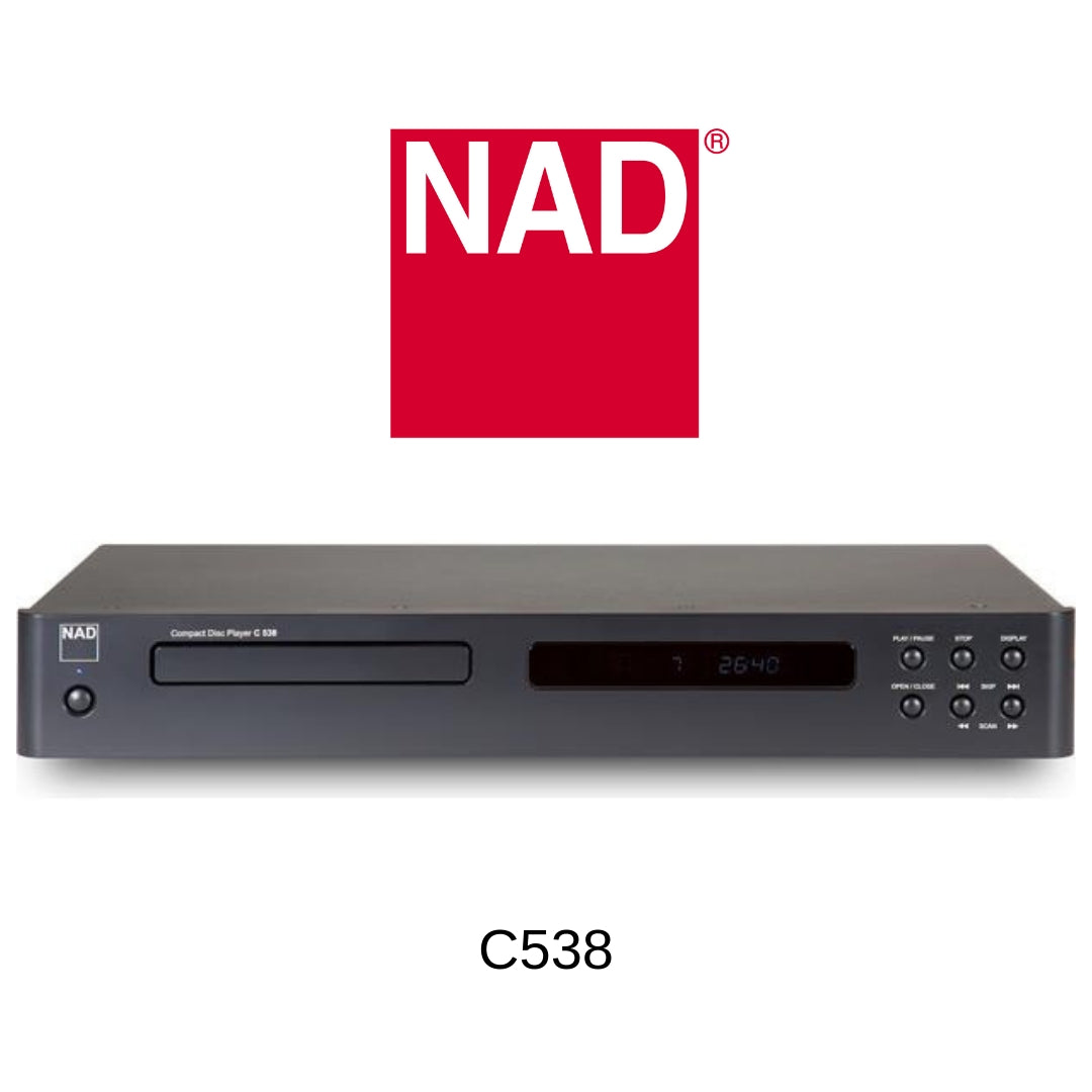 NAD C538 - Lecteur CD avec DAC Wolfson 24 bits