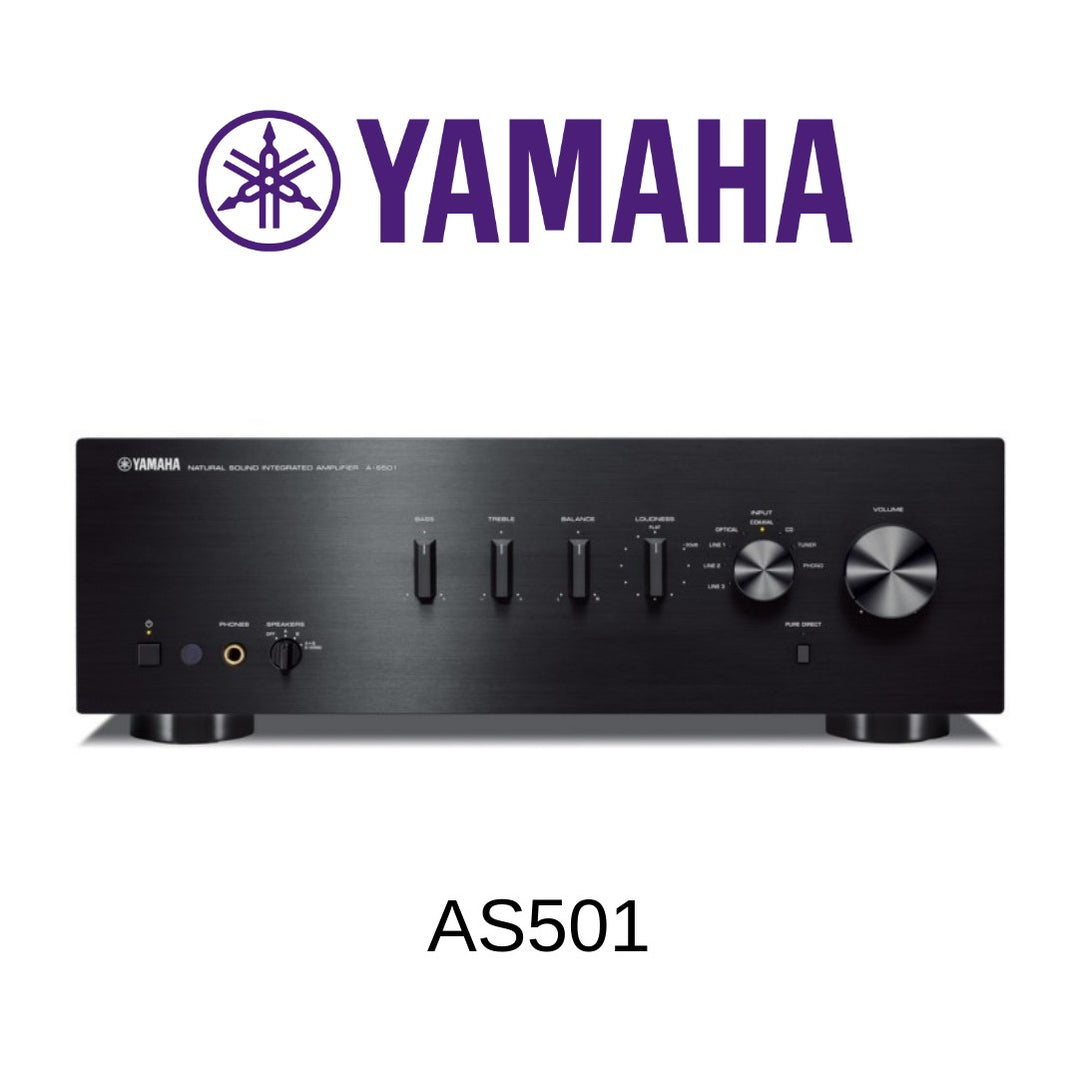 Yamaha AS501 - Amplificateur stéréo intégré 85 Watts canal — https ...