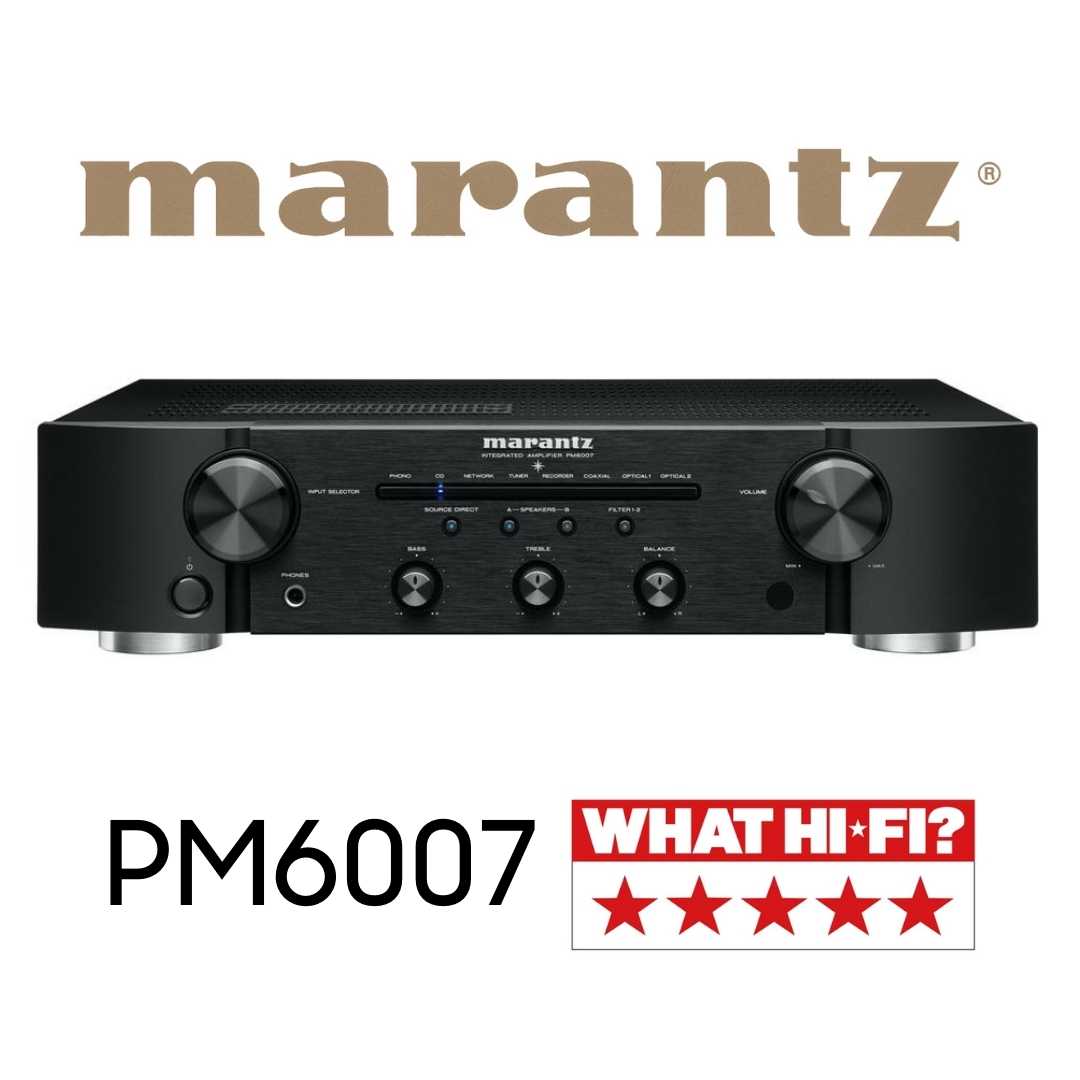 Marantz PM6007 - Amplificateur stéréo 45Watts/canal avec entrée phono