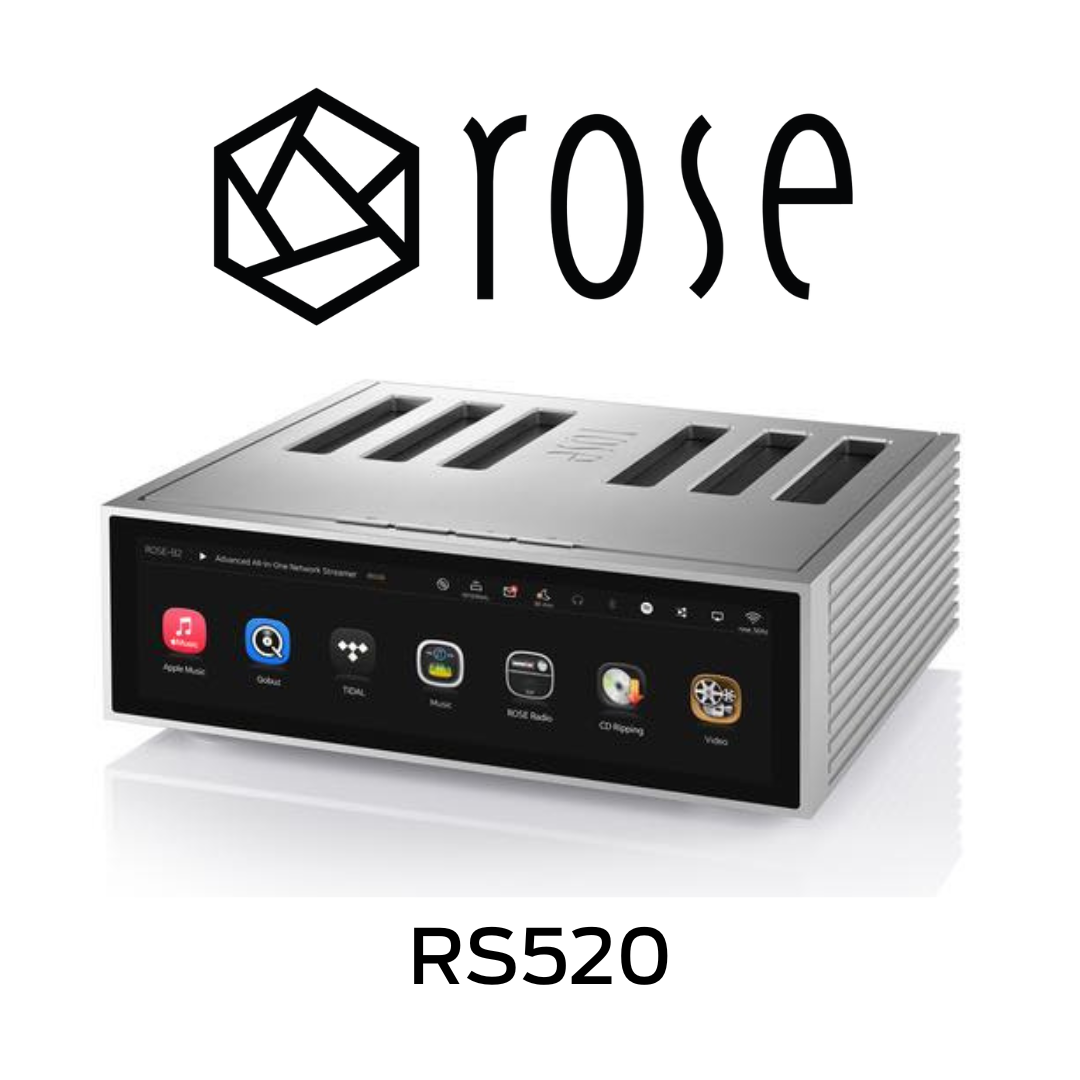 HiFi Rose RS520 - Amplificateur réseau intégré 250W/C, Lecteur Réseau