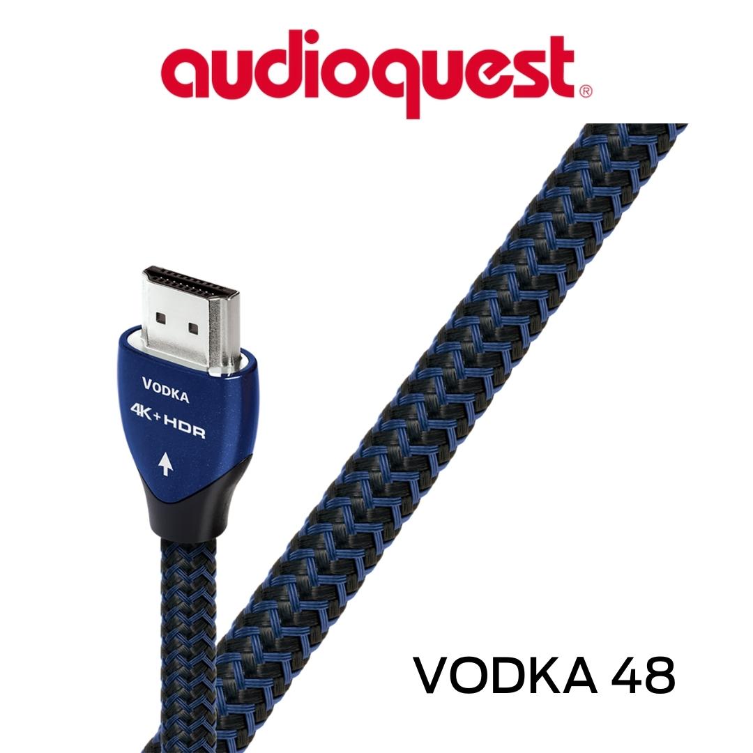 AudioQuest Vodka 48 - Câble HDMI eARC 8K-10K 10% argent